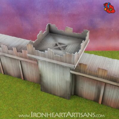 Wooden Fort Tower 28mm Scale Terrain | Ironheart Artisans