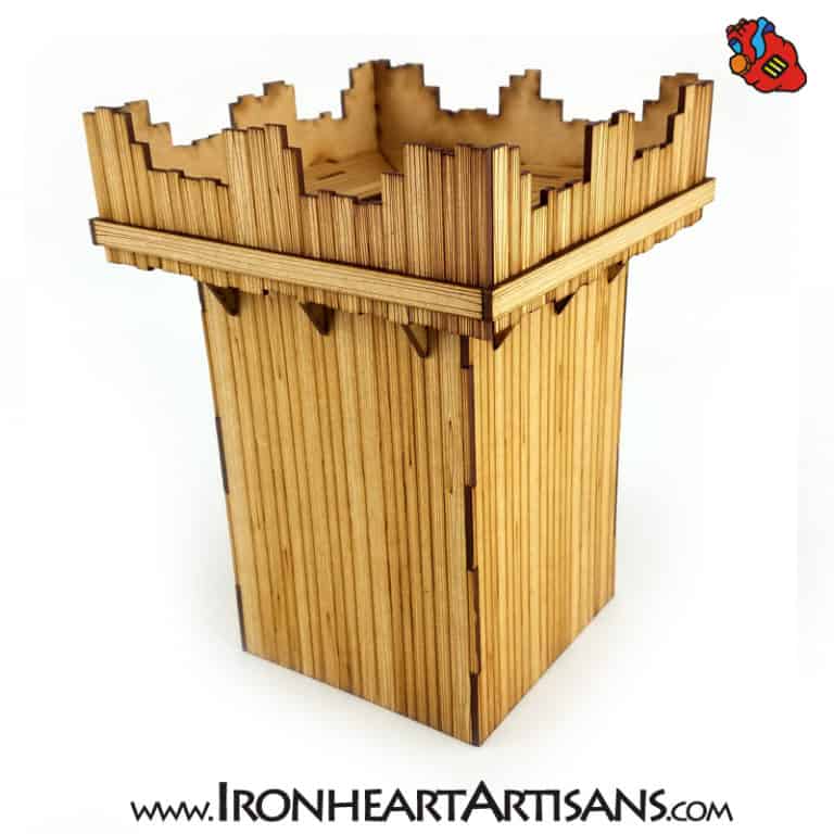 Wooden Fort Tower 28mm Scale Terrain | Ironheart Artisans
